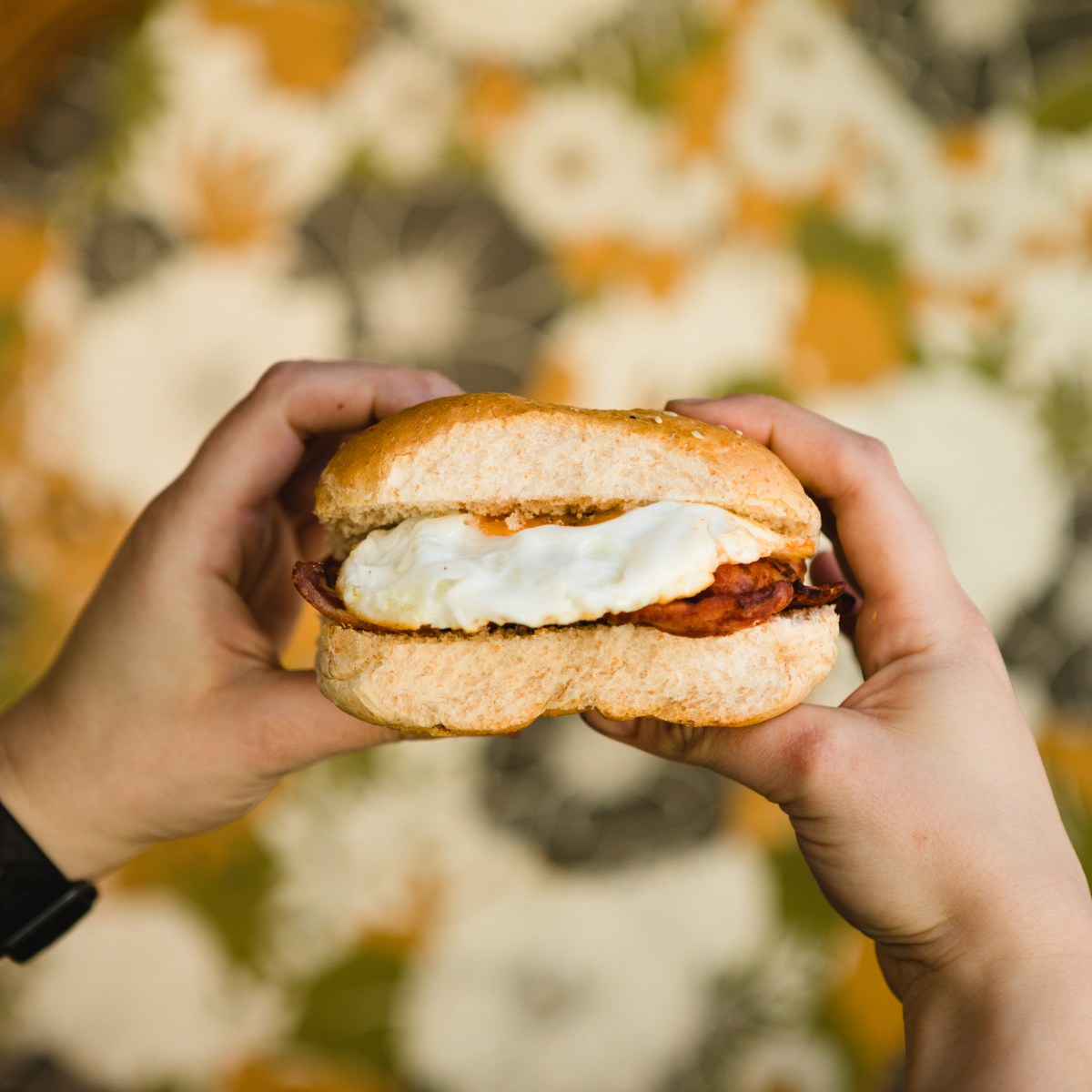 breakfast bap wallpaper – Cherry Reds Cafe bar Birmingham